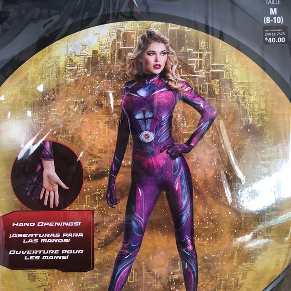 disquise | Other | Womens Pink Sexy Power Ranger Body Suit | Poshmark